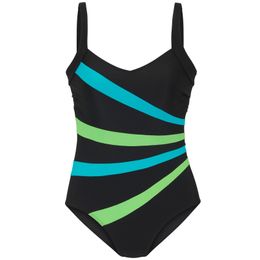 Lascana Damen Badeanzug, schwarz, Gr&ouml;&szlig;e 46B