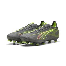 Fu&szlig;ballschuh Puma "ULTRA 5 PRO FG/AG Fu&szlig;ballschuhe Erwachsene", Herren, Gr. 41, gelb (matte aged silber gelb alert sun struck blau pink), Obermaterial: Synthetik, Textil. Futter: Synthetik, Textil. Innensohle: Textil. Laufsohle: Synthetik, Schuhe Fu&szlig;ballschuh
