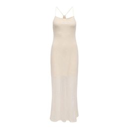 Only Petite Kleid Damen Größe 40 hellbeige Winterkleid