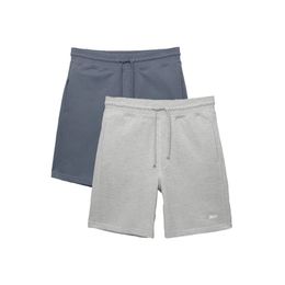 Pull&Bear Pull&Bear Shorts Herren Gr&ouml;&szlig;e 35/36 taubenblau / hellgrau
