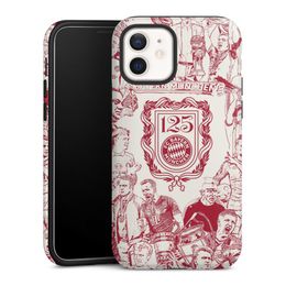 DeinDesign iPhone 12 mini Handy Panzer Handyh&uuml;lle robuste Outdoor H&uuml;lle Schutzh&uuml;lle gl&auml;nzend Fcb 125 Jahre Fc Bayern M&uuml;nchen Official Licensed Product Tough Case