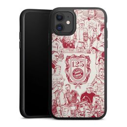DeinDesign iPhone 11 Handy Premium Silikon H&uuml;lle Handyh&uuml;lle schwarz Case Fcb 125 Jahre Fc Bayern M&uuml;nchen Official Licensed Product Silikon Premium Case
