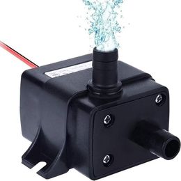Klein Wasserpumpe Mini Gartenpumpen Teichpumpe 5W 240l/h DC 12V Micro Garten Wasser Aquarium Minipumpe Oelpumpe Brushless Aquarienpumpe Retoo