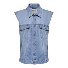 Only Weste 'ONLMyrna' Damen Gr&ouml;&szlig;e XS blue denim