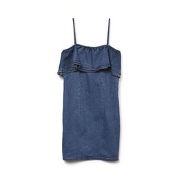 V&eacute;ro Moda Vero Moda Kleid 'VMAnny' Damen Gr&ouml;&szlig;e 42 blue denim Winterkleid