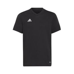 adidas Performance Funktionsshirt 'Entrada 22' Jungen Gr&ouml;&szlig;e 164 schwarz / wei&szlig;