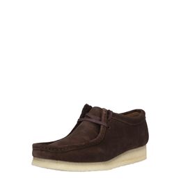 Clarks Originals Mokassin 'Wallabee' Herren Gr&ouml;&szlig;e 45/45.5 dunkelbraun