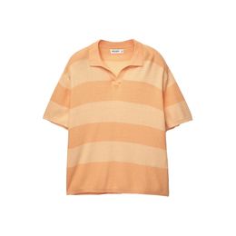 Pull&Bear Pull&bear Poloshirt Herren Gr&ouml;&szlig;e XL orange / pastellorange