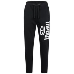 Tapout Jogginghose Herren Gr&ouml;&szlig;e L schwarz / wei&szlig;