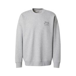 TOPMAN Sweatshirt Herren Gr&ouml;&szlig;e S grau / schwarz