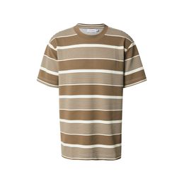TOPMAN T-Shirt Herren Gr&ouml;&szlig;e L creme / khaki