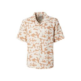 Only & Sons Only & Sons Hemd 'ONSDen Summer Resort' Herren Gr&ouml;&szlig;e XL hellbraun / wei&szlig;