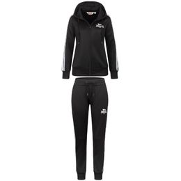 Lonsdale Jogginganzug Damen Gr&ouml;&szlig;e XXL schwarz / wei&szlig;
