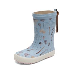 bisgaard Rubber Boots boy size 28 Beige / Light blue / Dark brown / Purple