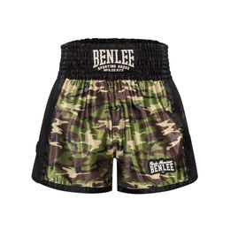 BEN LEE Benlee Sportshorts 'Hinkley' Herren Gr&ouml;&szlig;e XXXL braun / gr&uuml;n / schwarz / wei&szlig;