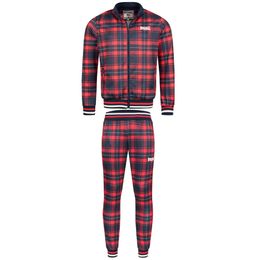 Lonsdale Trainingsanzug 'WICKSTONE' Herren Gr&ouml;&szlig;e XXXL blau / rot