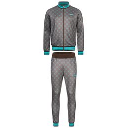 Lonsdale Jogginganzug Herren Gr&ouml;&szlig;e M aqua / braun