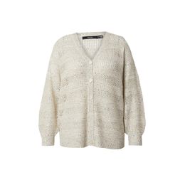 Vero Moda Curve Strickjacke 'VMCLeilani' Damen Gr&ouml;&szlig;e XL beige