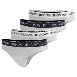 Replay String Damen Gr&ouml;&szlig;e S grau