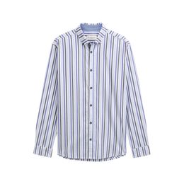Tom Tailor Hemd Herren Gr&ouml;&szlig;e XXL marine / indigo / hellblau / offwhite