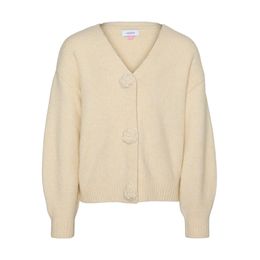 Vero Moda Girl Strickjacke 'VMCecily' M&auml;dchen Gr&ouml;&szlig;e 134/140 beige