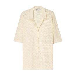 Bershka Button Up Shirt male Beige size XL