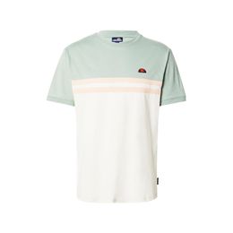 Ellesse T-Shirt 'ATREI' Herren Gr&ouml;&szlig;e S beige / pastellgr&uuml;n / rot / wei&szlig;