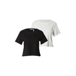 MONKI Shirt female Grey, Black size M
