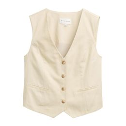 Tom Tailor Anzugweste Damen Gr&ouml;&szlig;e 36 champagner
