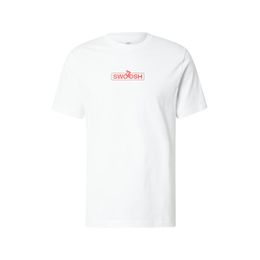 Nike Sportswear T-Shirt 'CLUB' Herren Gr&ouml;&szlig;e XS rot / wei&szlig;