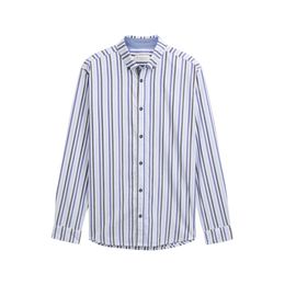 Tom Tailor Hemd Herren Gr&ouml;&szlig;e XL marine / indigo / hellblau / offwhite