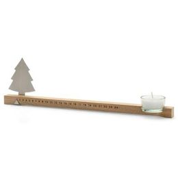 designimdorf Adventsleiste mit Teelicht