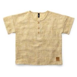 Pure Kinder-T-Shirt Leinen gestreift