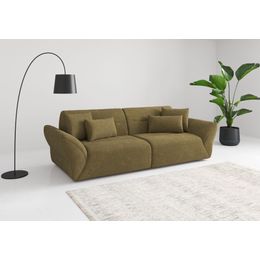 Sit & More Big-Sofa SIT & MORE "Dali", gr&uuml;n (olive), B:300cm H:91cm T:116cm, 100% Polyester, Sofas, Big-Sofa