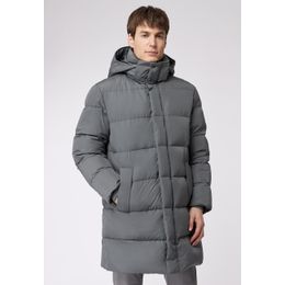 Winterjacke Roy Robson "Puffermantel", Herren, Gr. XL, grau (dunkelgrau), 100% Polyester, unifarben, Casual, normal, ohne Ausschnitt, Jacken
