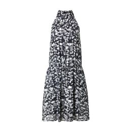 Bruuns Bazaar Kleid 'Geranium Fifi' Damen Größe 42 rauchgrau / schwarz / silber Winterkleid
