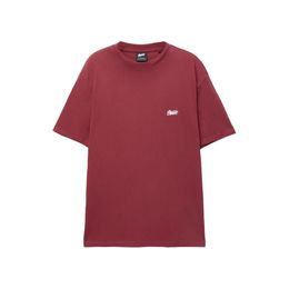 Pull&Bear Pull&Bear T-Shirt Herren Größe XXL burgunder