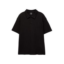 Pull&Bear Pull&Bear Poloshirt Herren Größe M schwarz