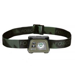 Tactical LED Kopflampe oliv