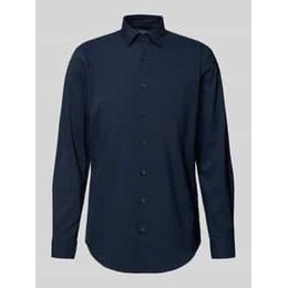 Jake*s Slim Fit Businesshemd mit Stretch-Anteil