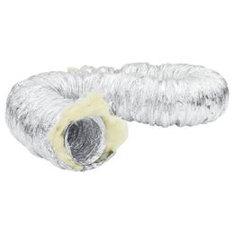 vidaXL Lüftungsschlauch Thermisch Isoliert Aluminium 6 m Ø12,5 cm