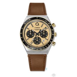 Timex Analog Watch ' 1970s Q' male Brown size One Size