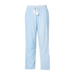 Ulla Popken Hose Damen Gr&ouml;&szlig;e 42/44 blau / wei&szlig;