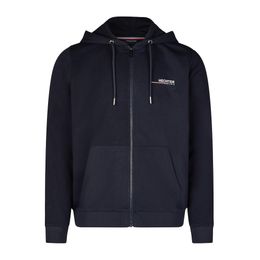 HECHTER PARIS Zip-Up Hoodie male Blue size XXXL