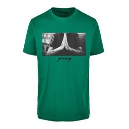 Mister Tee Shirt 'Pray' male Green size XXXL