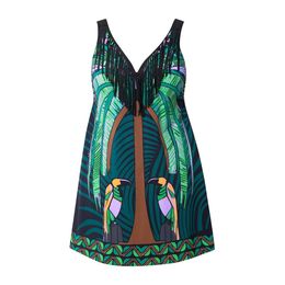 Ulla Popken Swimsuit Dress female Green size 54
