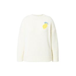 Studio Untold Pullover Damen Gr&ouml;&szlig;e M/L limone / grasgr&uuml;n / offwhite