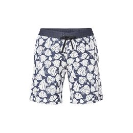 Ulla Popken Shorts Damen Gr&ouml;&szlig;e 58/60 dunkelblau / wei&szlig;