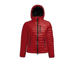 JACK1T Jacke ' SATEL1TE Kapuzen-Daunenjacke 2.0 ' Damen Gr&ouml;&szlig;e S rot