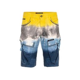 Cipo & Baxx CIPO & BAXX Jeans-Shorts 'Sunrise' Herren Gr&ouml;&szlig;e 38 gelb